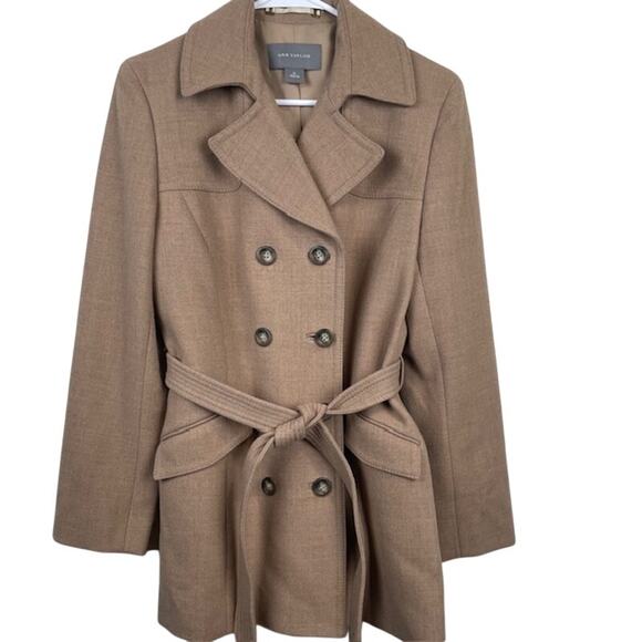 Ann Taylor | Jackets & Coats | Ann Taylor Womens Wool Coat Size Medium ...
